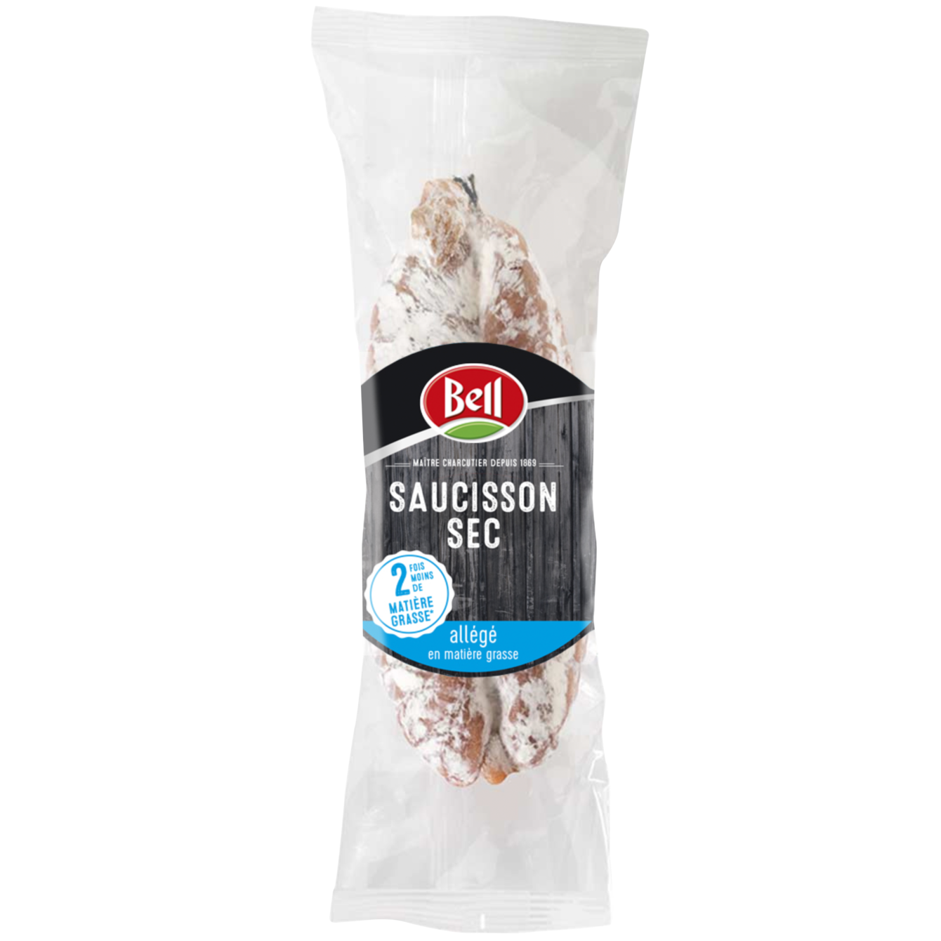 Saucisson sec allégé en matières grasses